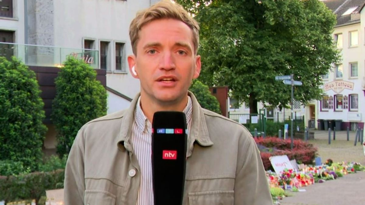 ntv-Reporter lebt selbst dort: "In Solingen beginnt emotionale ...
