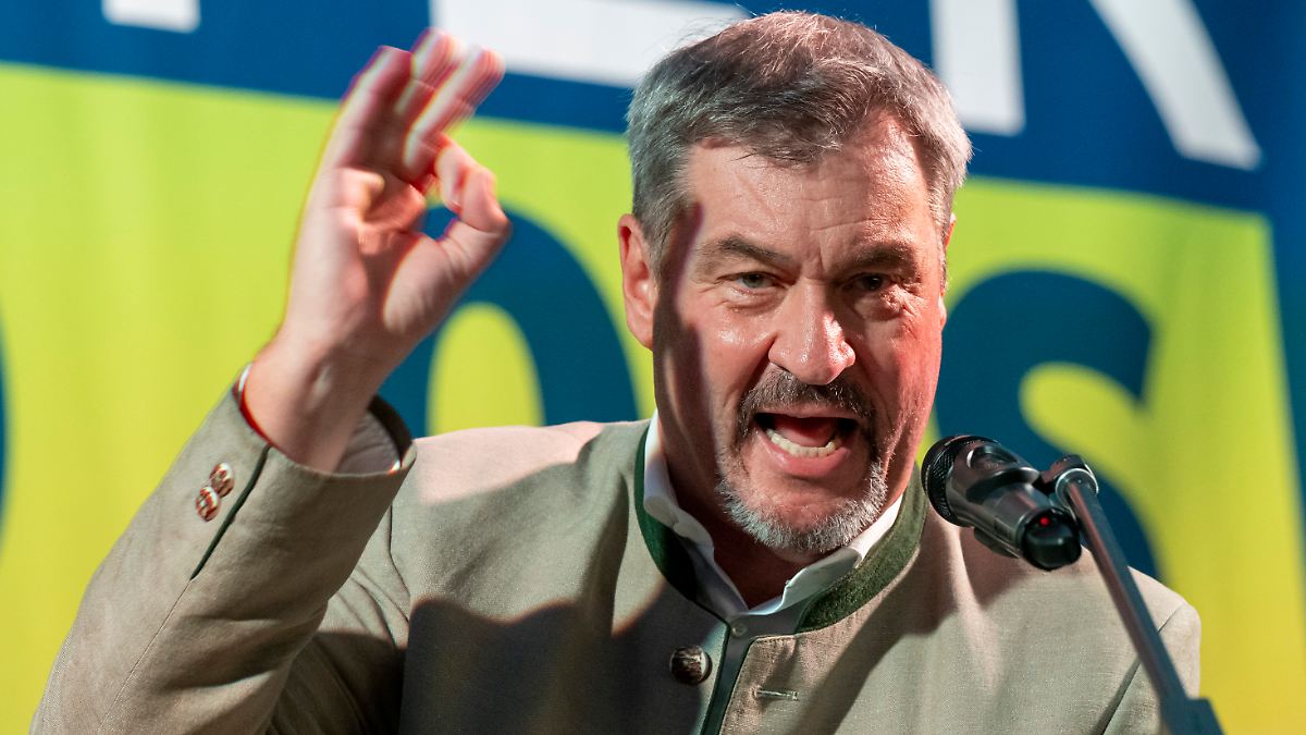 Rufe nach Rücktritt: Söder wettert: "Ampel ist eine rauchende Ruine ...