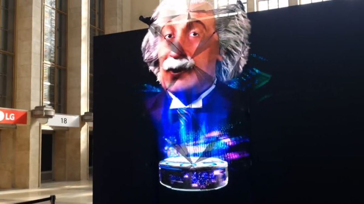 KI bestimmendes Thema: Einstein-Hologramm begrüßt Besucher der 100. IFA - n-tv.de