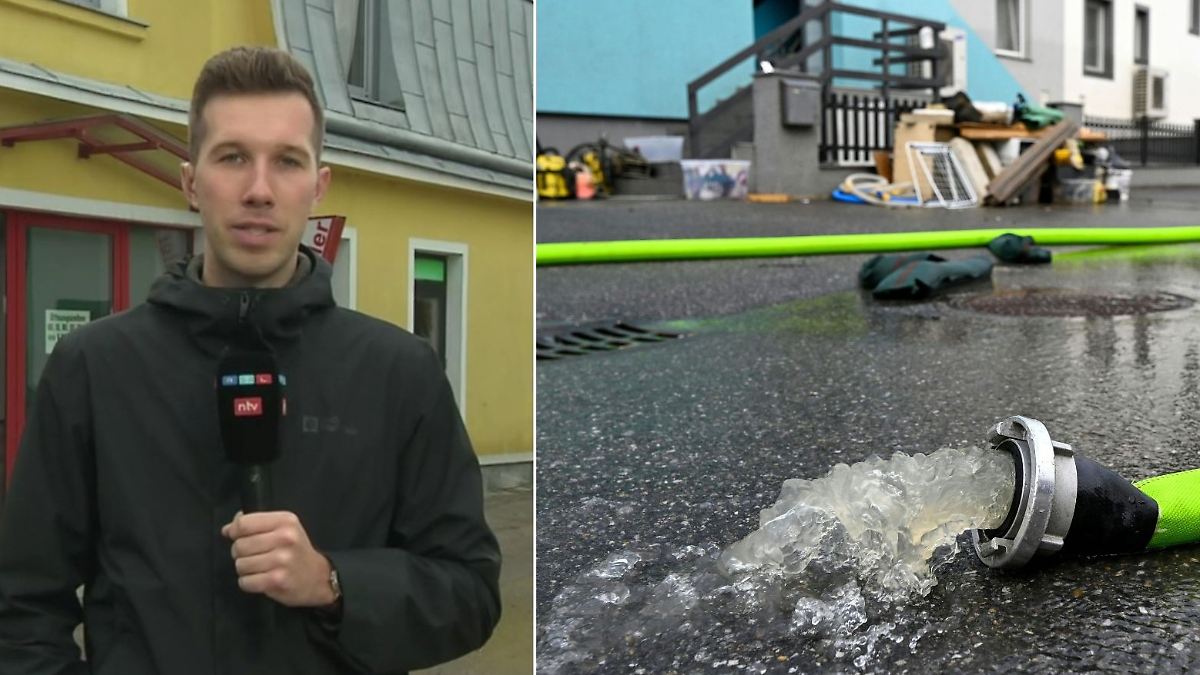 ntv-Reporter in Niederösterreich: "Es kommt vereinzelt noch zu ...