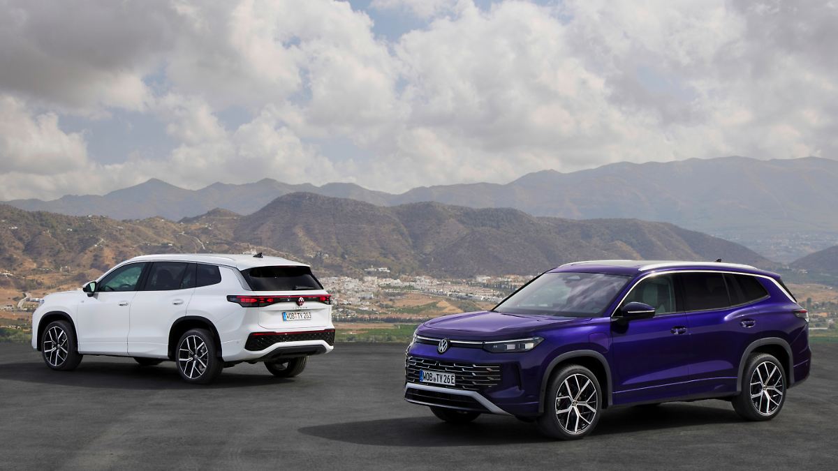 Neuer VW Tayron hat Premiere - mit sieben Sitzen auf Platz eins? - n-tv.de