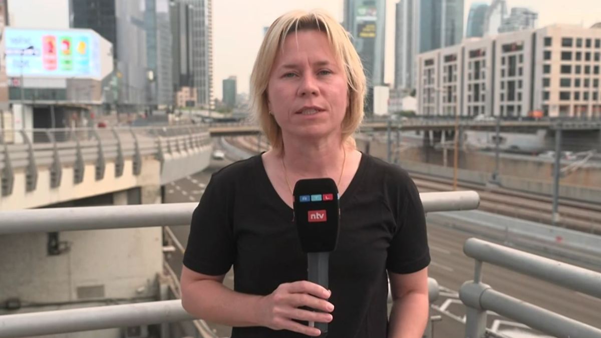 ntv-Reporterin in Tel Aviv: Zwischen Biden und Netanjahu "gibt es viel ...