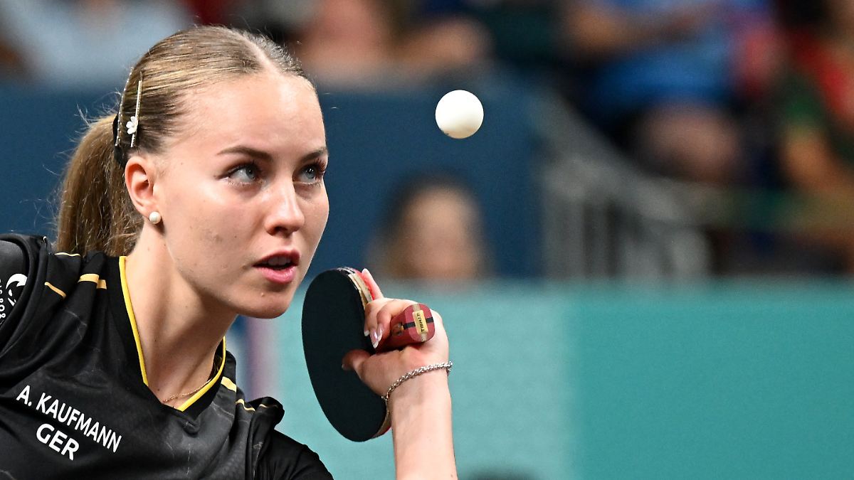 Tischtennis-Sensation Annett Kaufmann feiert ersten großen EM-Coup - n ...