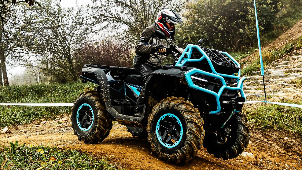 Offroad-Vehikel im Fahrbericht: CFMoto ATVs und UT - lässig über Stock ...