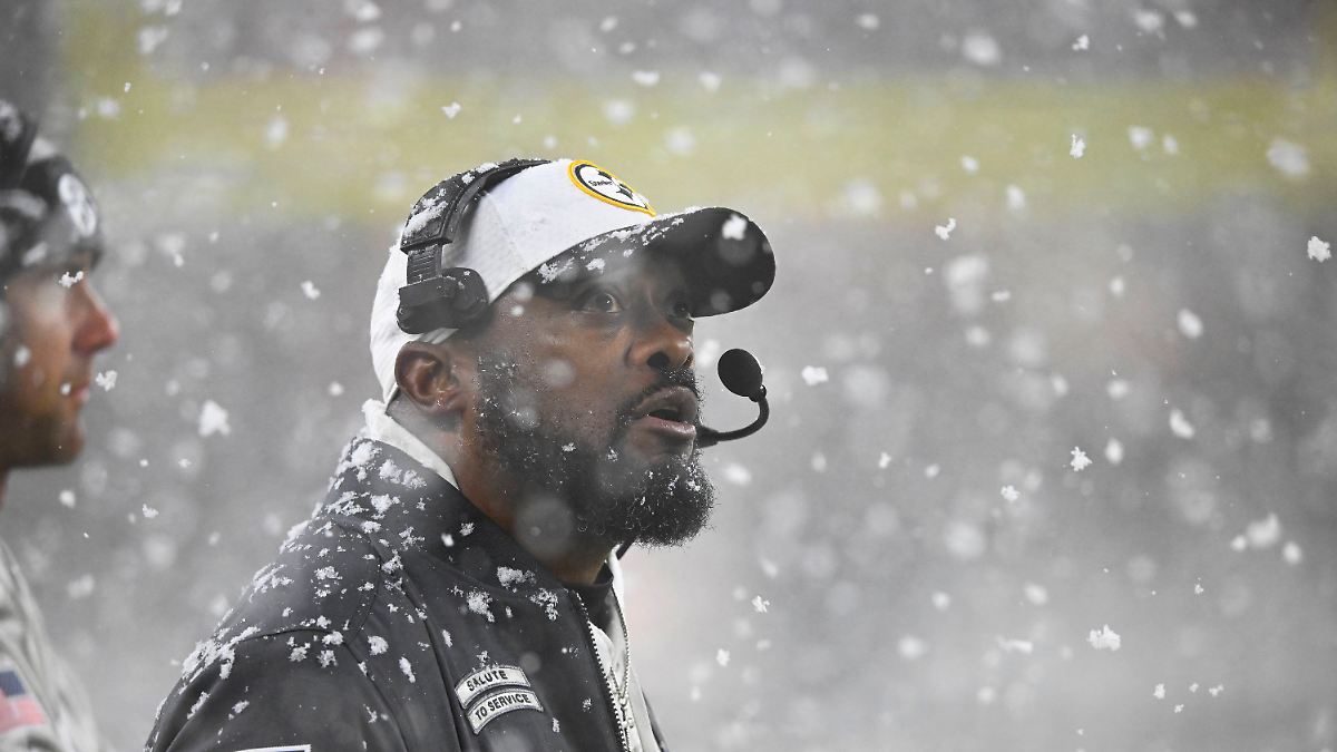 Pittsburgh Steelers: Auf Dauer-Coach Mike Tomlin lastet die alles ...