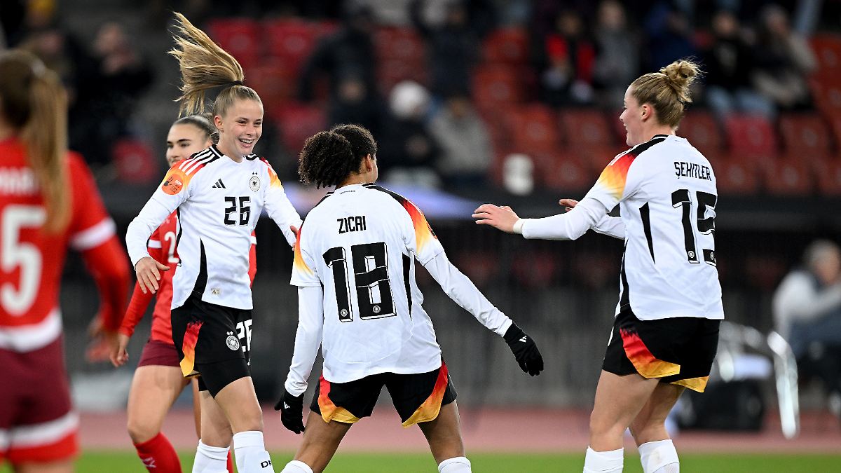 "Tag wird sie nicht vergessen": DFB-Team feiert erstaunlichen Einstand ...