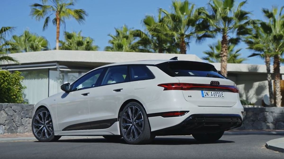 Vollelektrischer Kombi: Macht der Audi A6 Avant E-Tron auch Familien ...