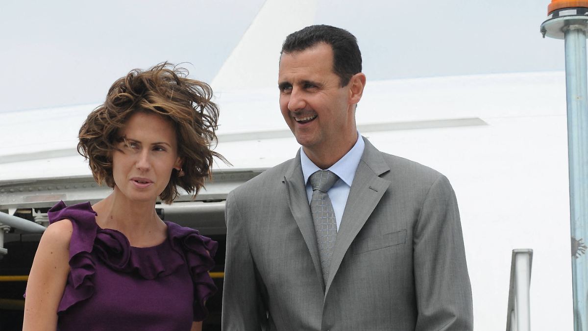 Lebensbedrohlich krank: Bericht: Baschar al-Assads Frau reicht ...