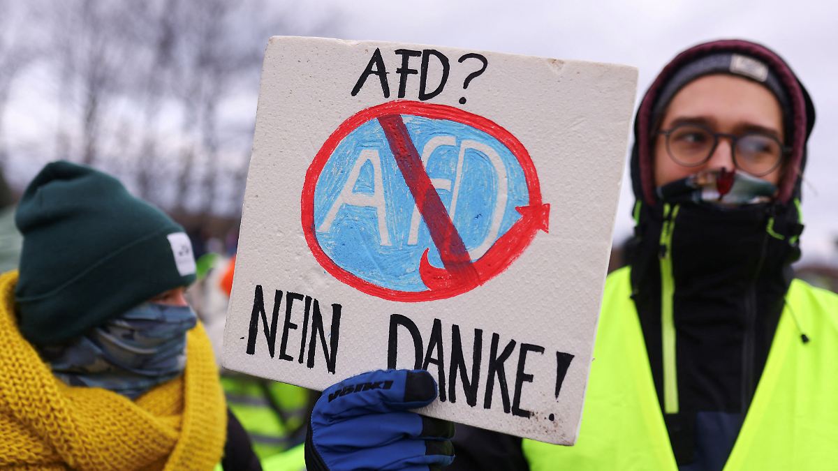 10.000 Demonstranten in Riesa: AfD schreibt Begriff "Remigration" ins ...