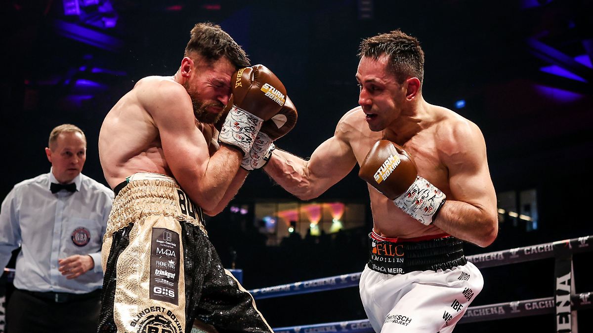 Box-Legende Felix Sturm macht kurzen Prozess mit dem überforderten Benjamin Blindert - n-tv.de