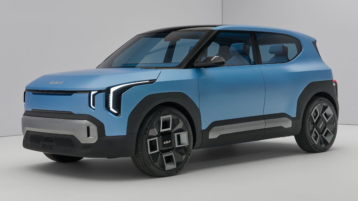 Kia hat das Concept EV2 vorgestellt, einen Vorläufer des 30.000 Euro teuren Serienmodells