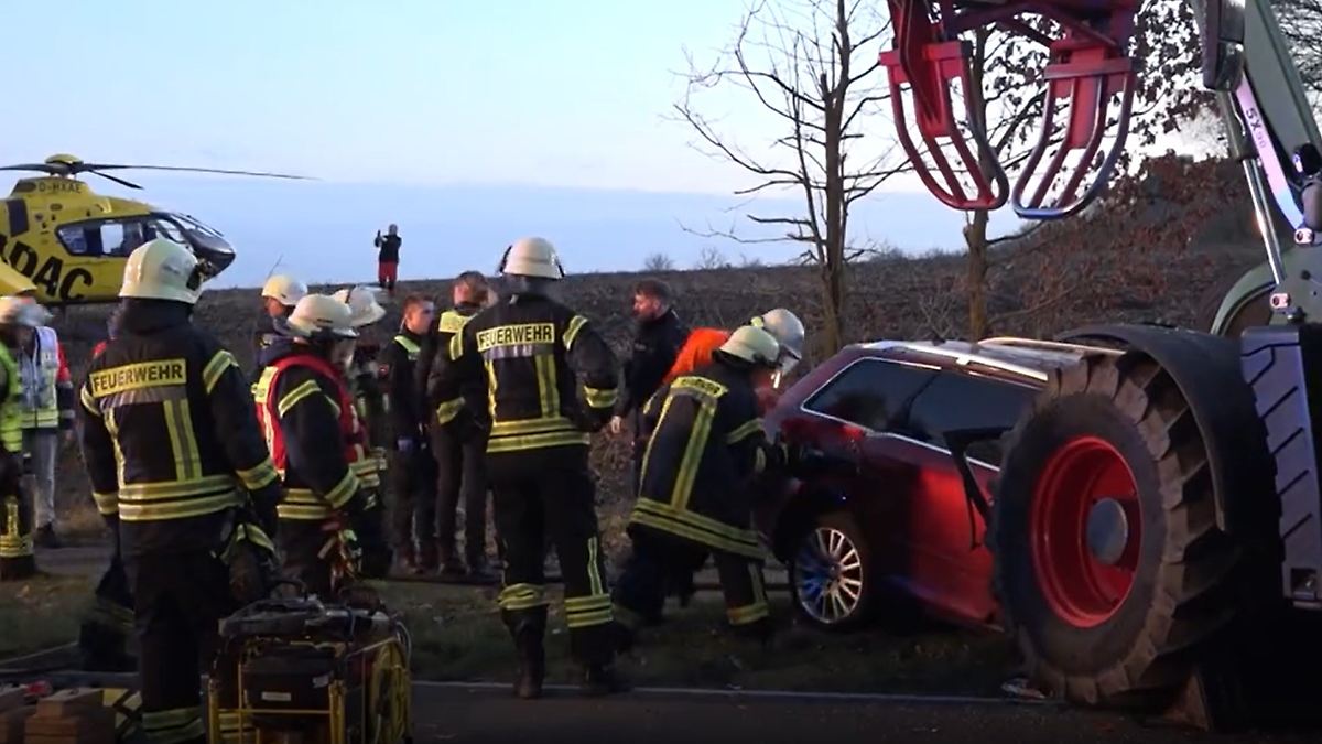Der Tag: Audi fährt auf Traktor auf und kracht in zweiten Traktor - n-tv.de