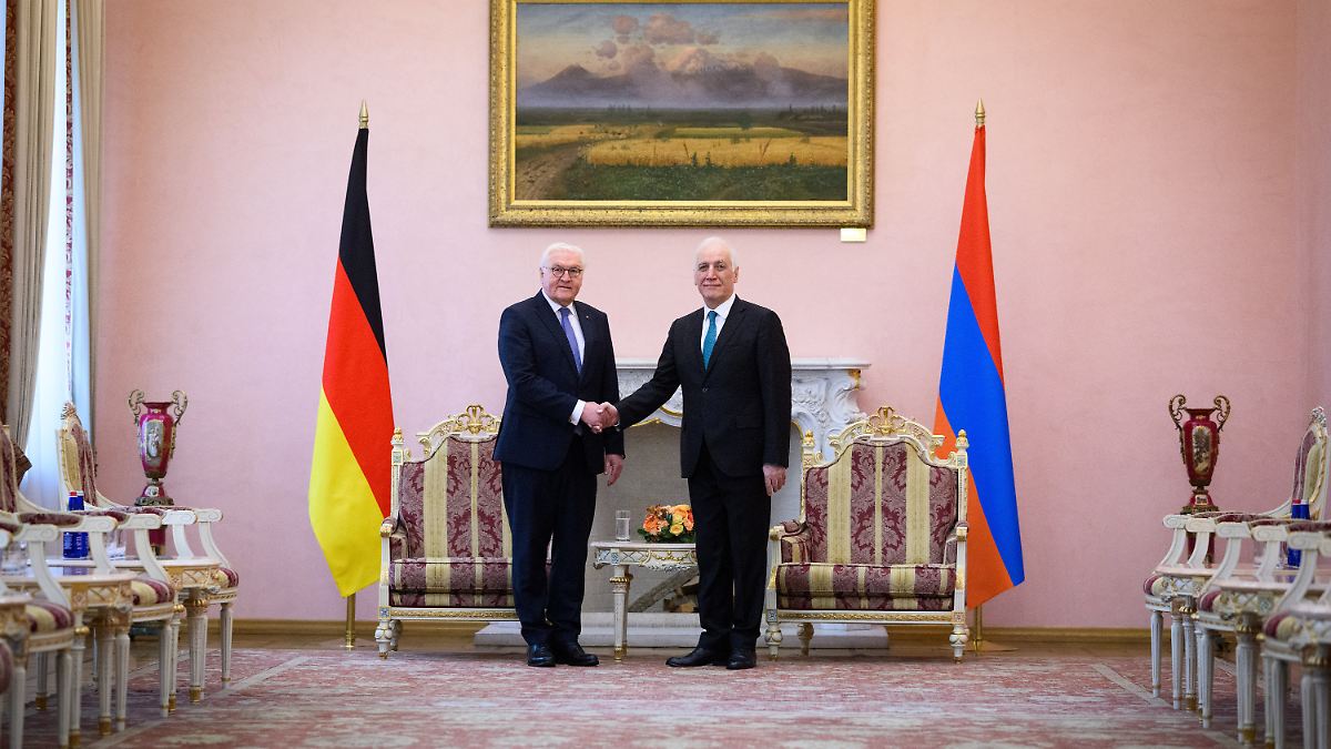 Noch "viel Reformarbeit" nötig: Steinmeier sagt Armenien Unterstützung bei EU-Annäherung zu - n ...