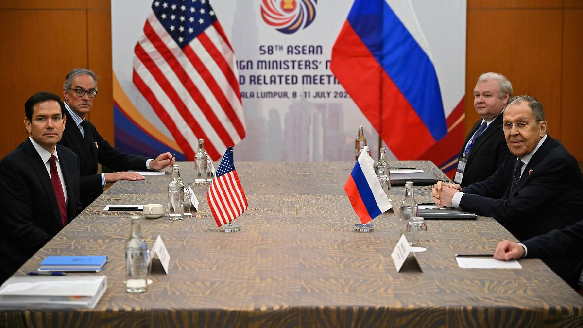 Treffen mit Lawrow in Malaysia: Rubio: Russland hat "neue Ideen" zur ...
