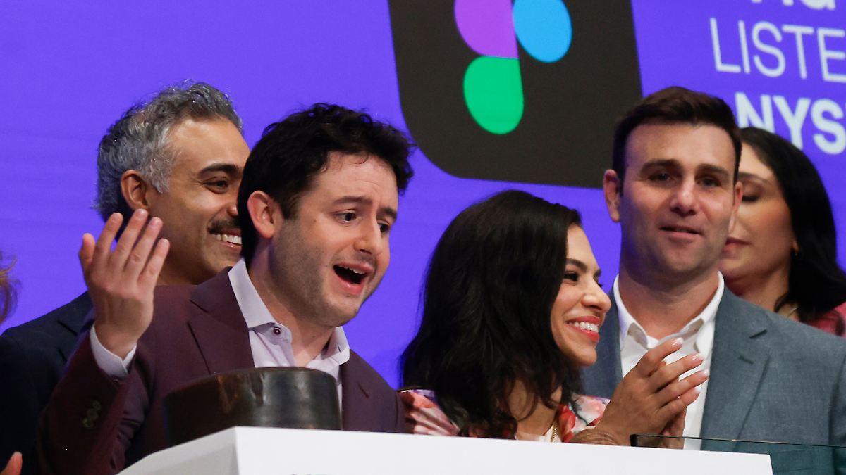 Spektakuläres Börsendebüt: Hype um Figma: Chef wird in Sekunden Multimilliardär - n-tv.de