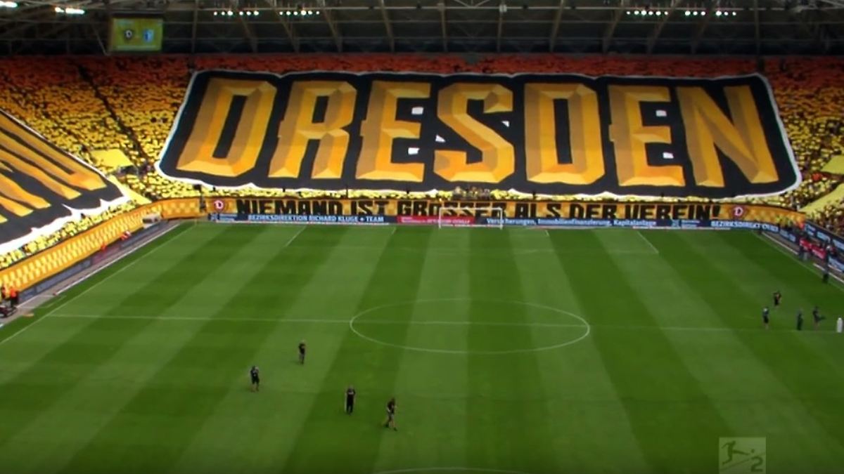 Lautern, Dresden und Co.: Die schönsten Fan-Choreos des Zweitliga ...