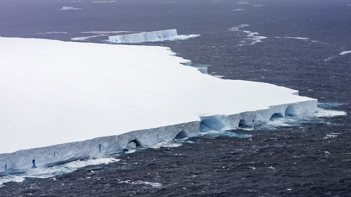 Meer zu warm - A23a verschwindet: Größter Eisberg der Welt könnte bald weggeschmolzen sein