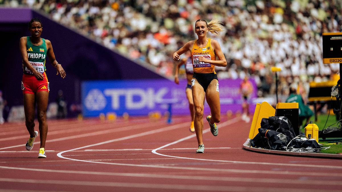"Wollte erst gar nicht kommen": Lea Meyer kämpft nach WM-Vorlauf mit den Tränen - n-tv.de