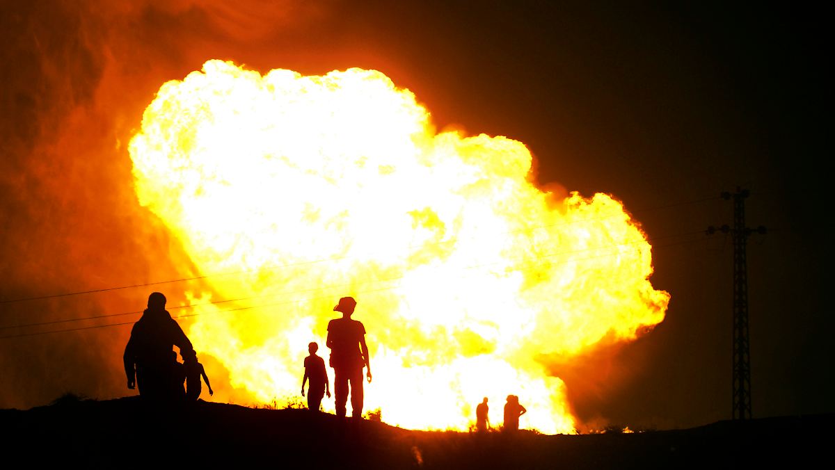 Anschlag in Ägypten: Gas-Pipeline explodiert - n-tv.de