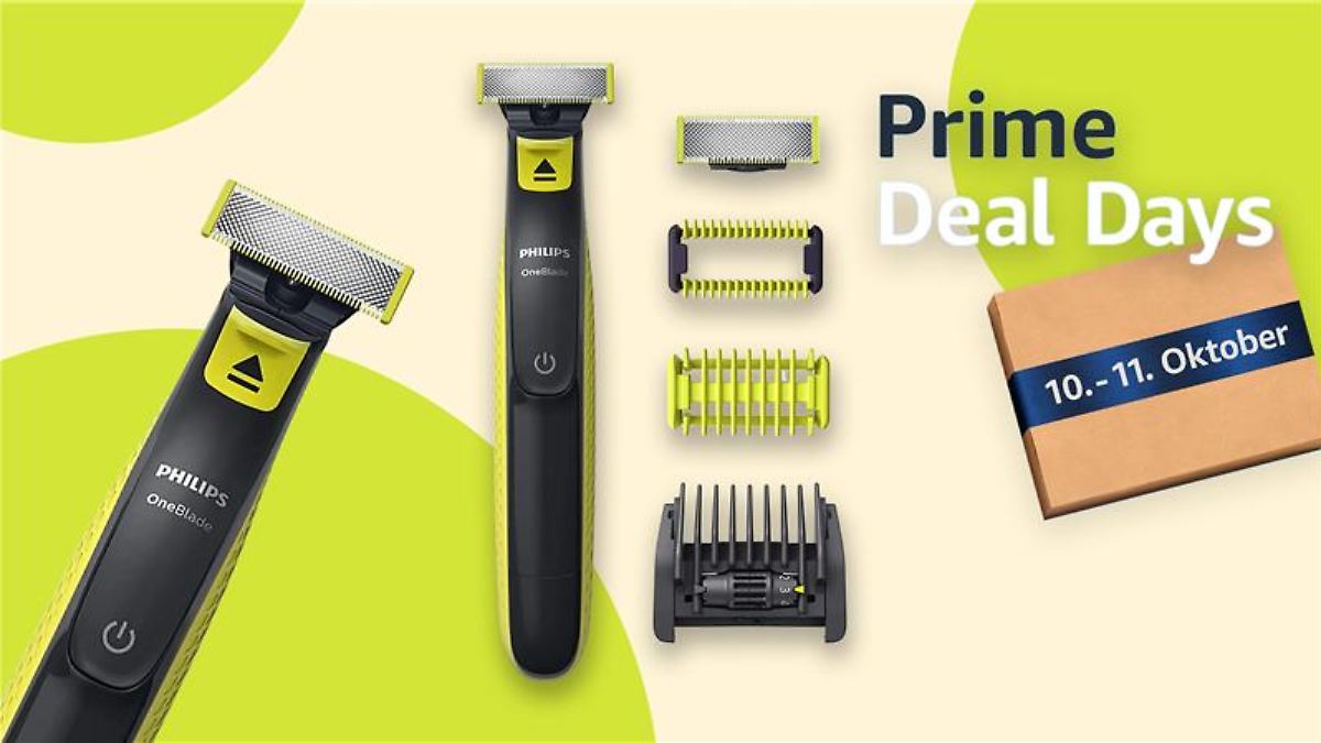 Rasierer im Angebot: Philips OneBlade Face & Body am Prime Day – wie ...