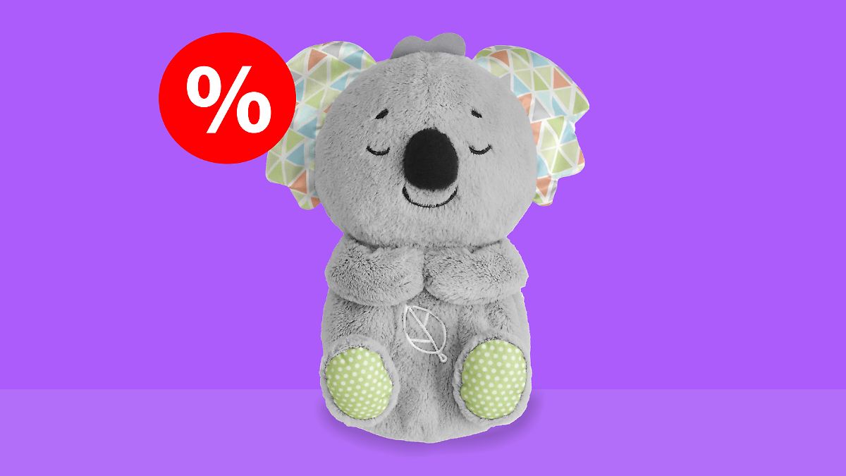 Prime Day 2025: Fisher-Price Schlummer Koala jetzt mit 52 Prozent ...